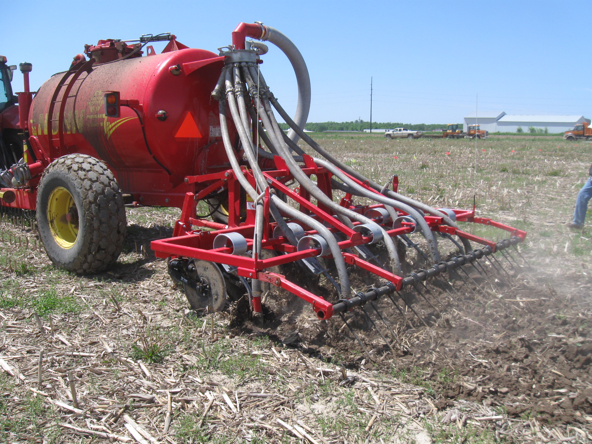 manure injection – Marshfield Research Station